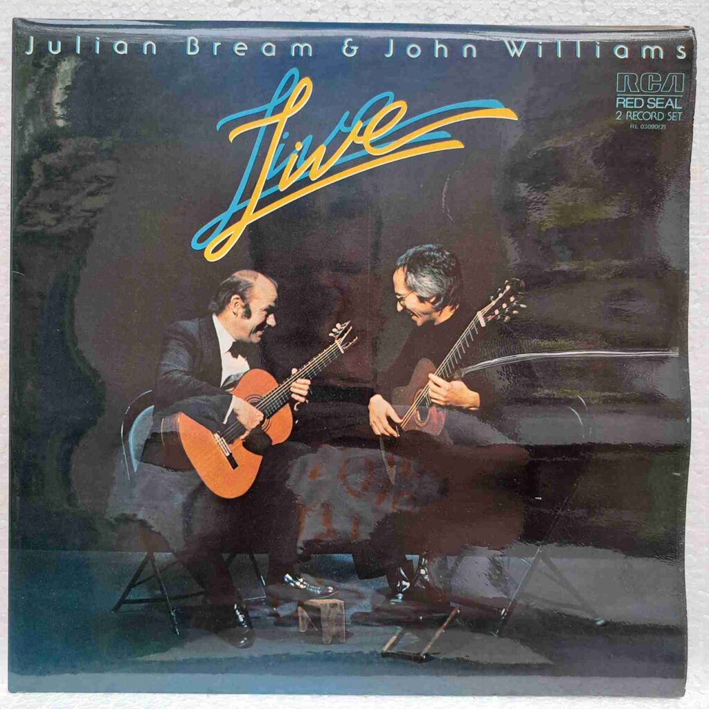 Julian Bream & John Williams – Live - Disc VINIL 2LP VG VG+