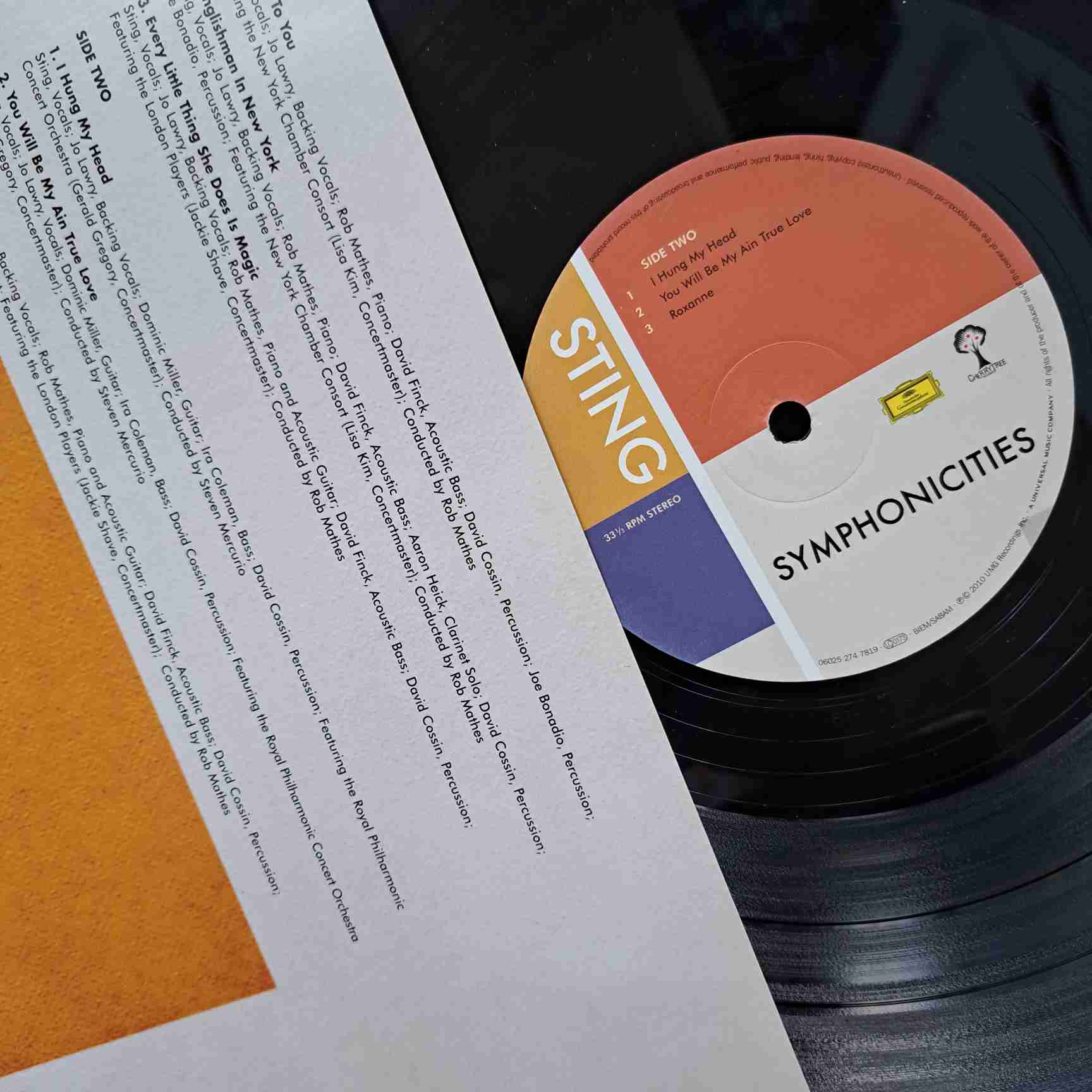 Sting – Symphonicities – Disc VINIL 2LP EX