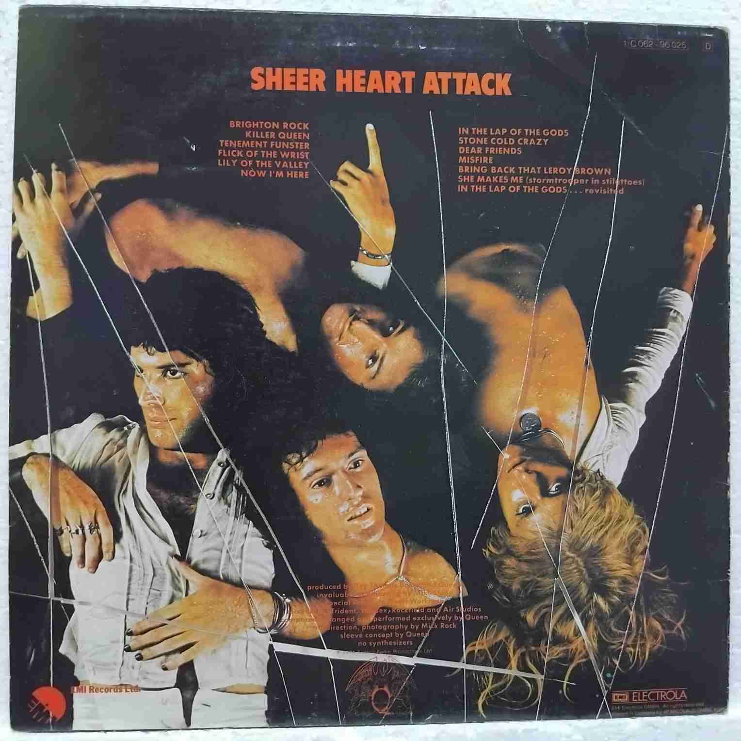 Queen – Sheer Heart Attack – Disc VINIL LP VG+